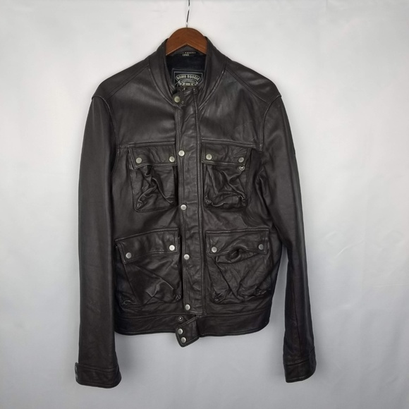 Bomb Boogie | Jackets & Coats | Bomb Boogie Vintage Leather Truckers ...